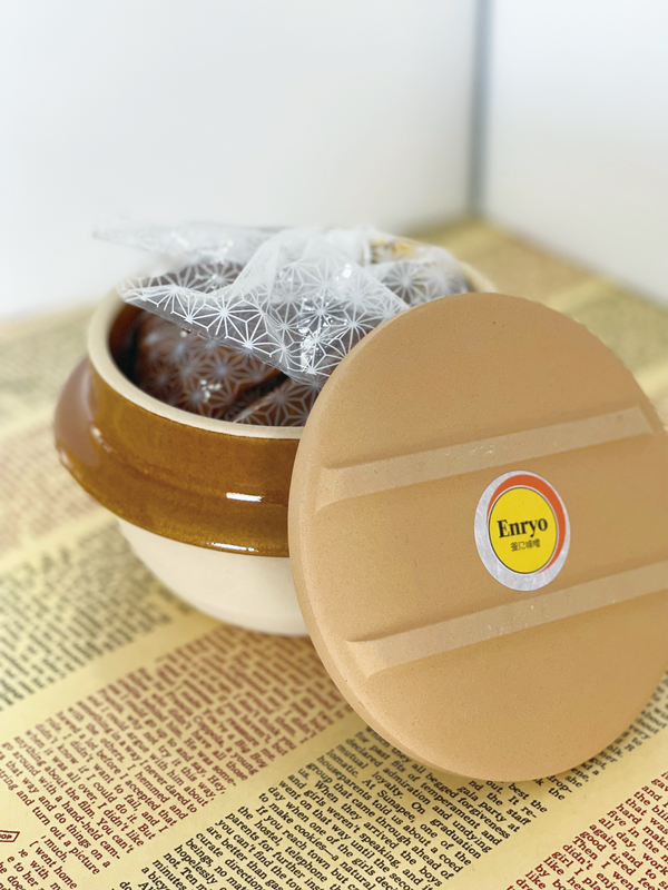 Enryo(釜に味噌）500g×2（麦味噌×米味噌） – 手造り無添加味噌「RKmiso」手作り味噌オンラインショップ